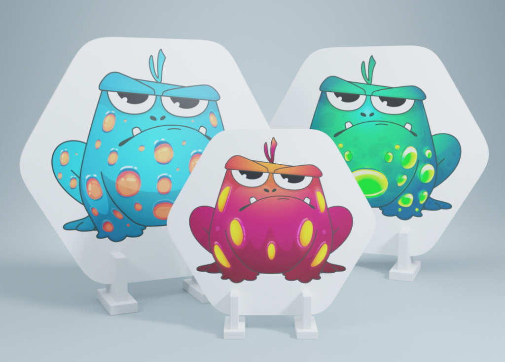 Angry Toads NFT Collection (Steve) - by Ainforce