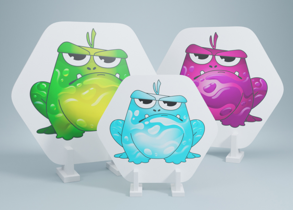 Angry Toads NFT Collection (Steve) - by Ainforce